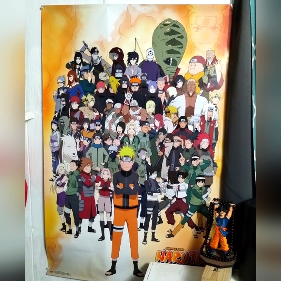 Naruto | Accessories | Naruto Shippuden Shinobi Poster | Poshmark